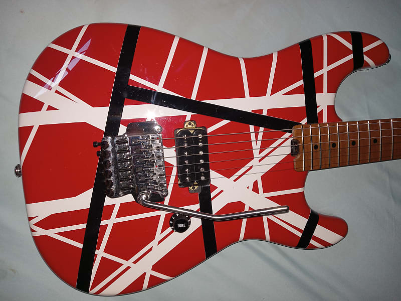 Firefly VH st 2024 - Red white black w-EVH wolfgang pickup | Reverb