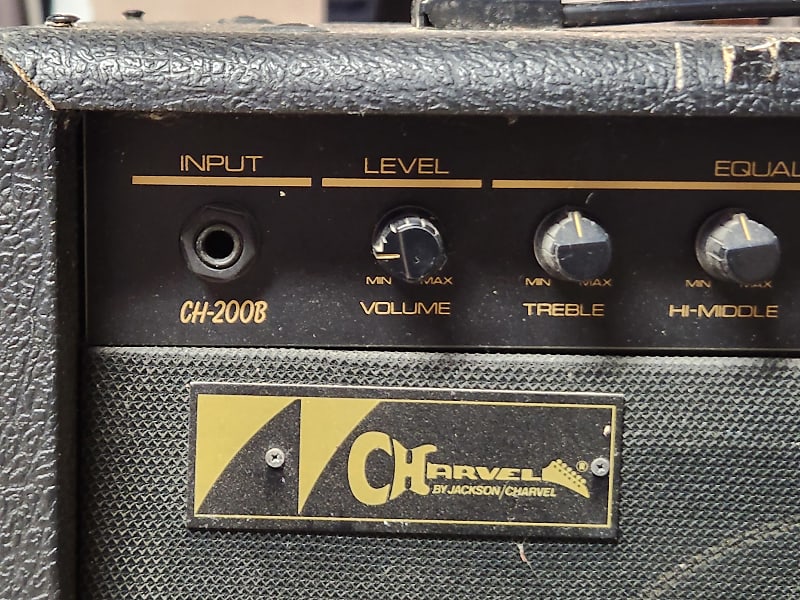 Vintage Charvel Ch-200B Amplifier Amp from the 80's | Reverb