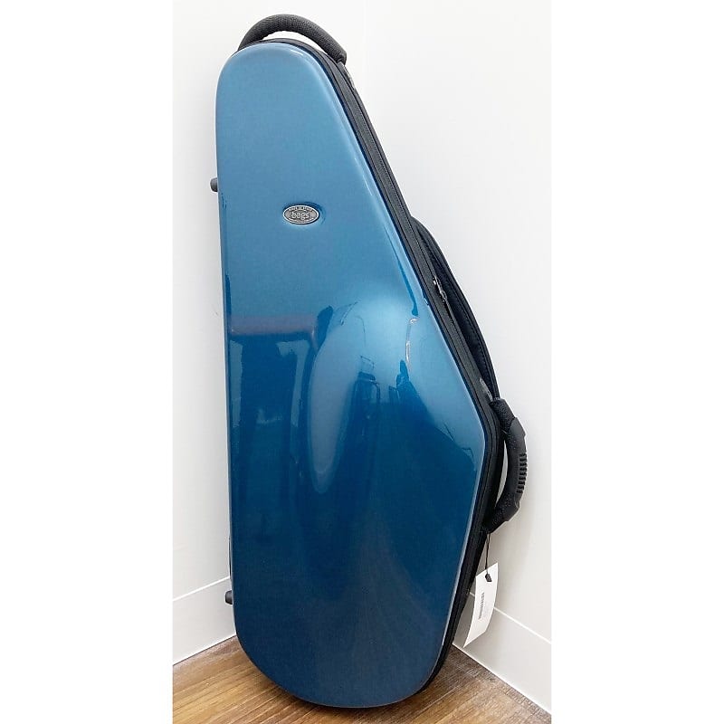 BAGS Tenor Saxophone Fiber Case Bags EFTS M-NVY Metallic Navy | Reverb