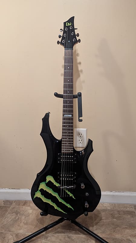 ESP LTD F SERIES MONSTER ENERGY 2007 CUSTOM | Reverb