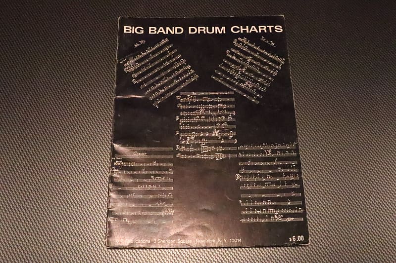 "Big Band Drum Charts" Drum Book by Joel Rothman | Reverb