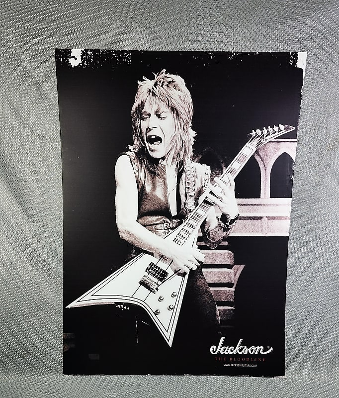 Randy Rhoads Jackson Guitars Poster | Reverb
