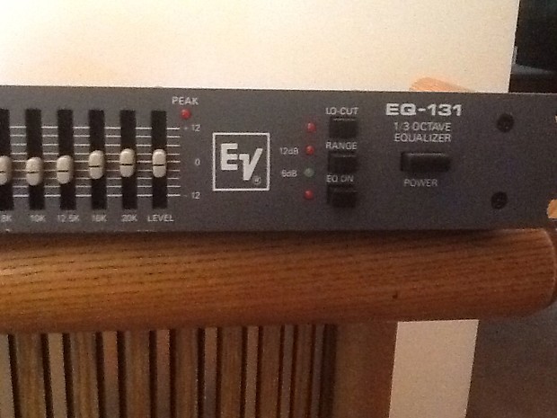 Electrovoice third octave Equalizer EQ 131 1990-95 Grey | Reverb