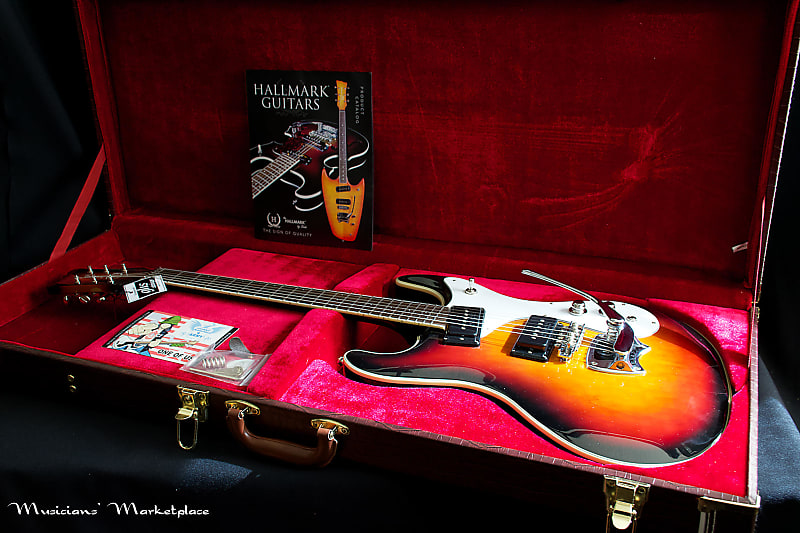 Hallmark Custom 60 Mosrite Electric Guitar W/OHSC (Signed By | Reverb