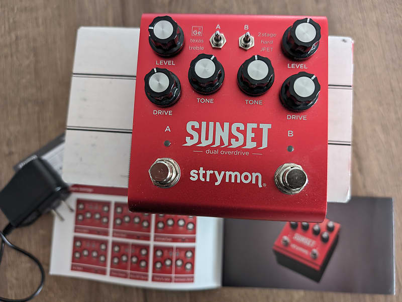 Strymon Sunset Dual Overdrive 2017 - Present - Red | Reverb