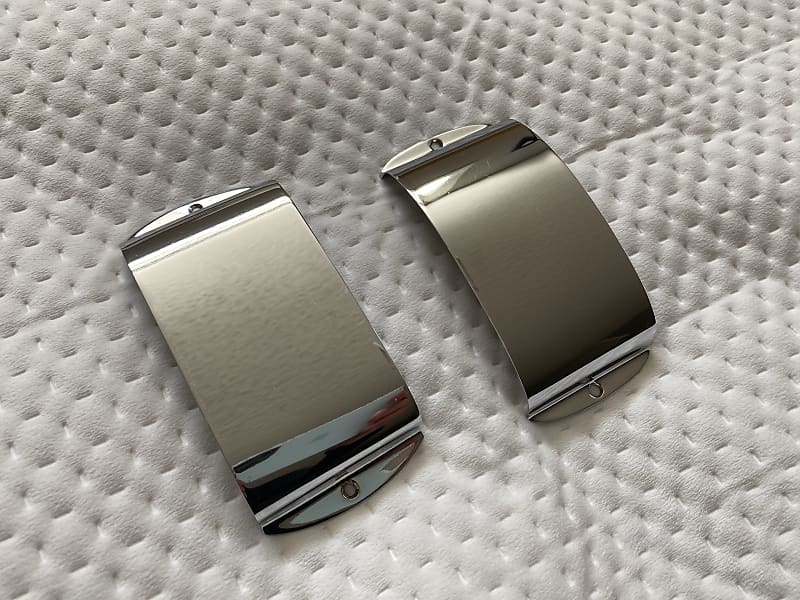 Fender / Raven Pick-up cover / hand rest - chrome | Reverb