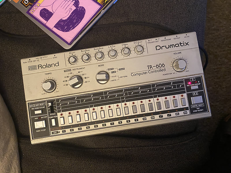 Roland TR-606 Drumatix 1980s - Silver | Reverb