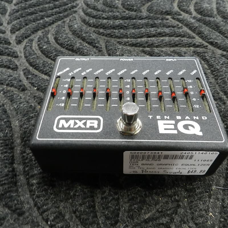 MXR TEN BAND GRAPHIC EQUALIZER 2015-present - Black | Reverb