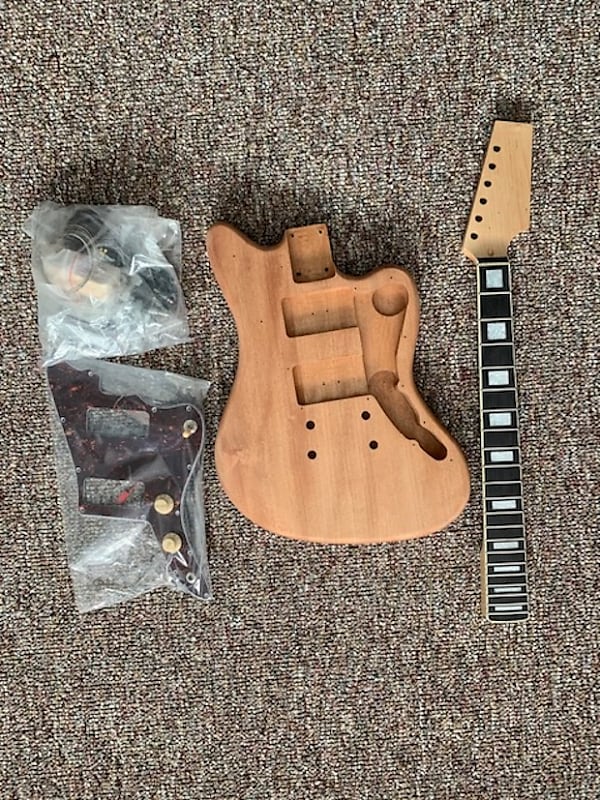 Harley Benton JA DIY Electric Guitar Kit - Jazzmaster Style | Reverb