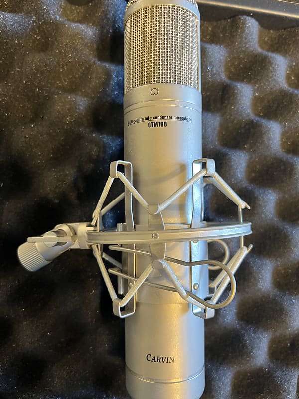 Carvin CTM-100 Tube Mic Multi-Pattern Studio Condenser | Reverb