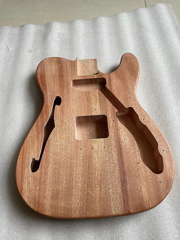 Unfinished Mahogany Wood Telecaster Tele Style | Reverb Australia