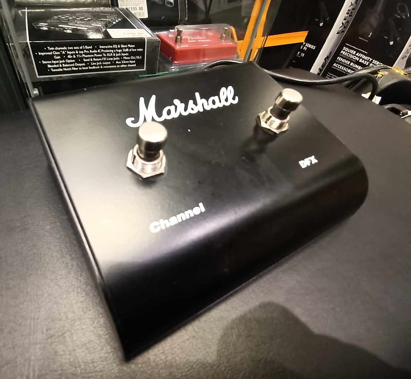 Marshall PEDL-90004 Footswitch for MG amps Channel/DFX- Black | Reverb