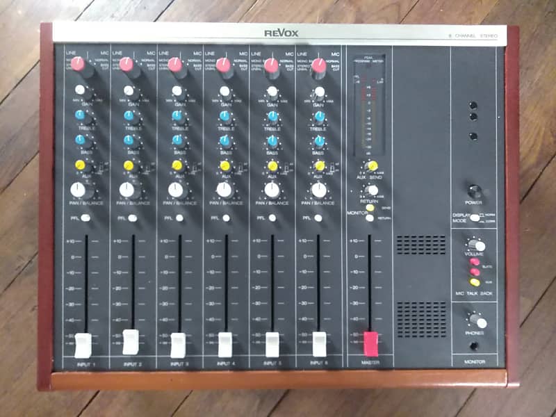 mixer revox C279 + Phono extension | Reverb