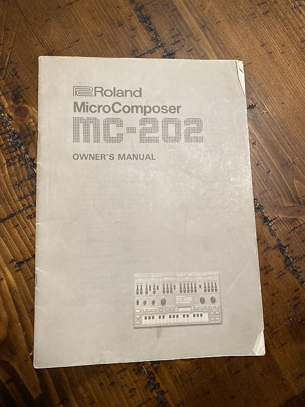 Roland MC-202 Manual | Reverb