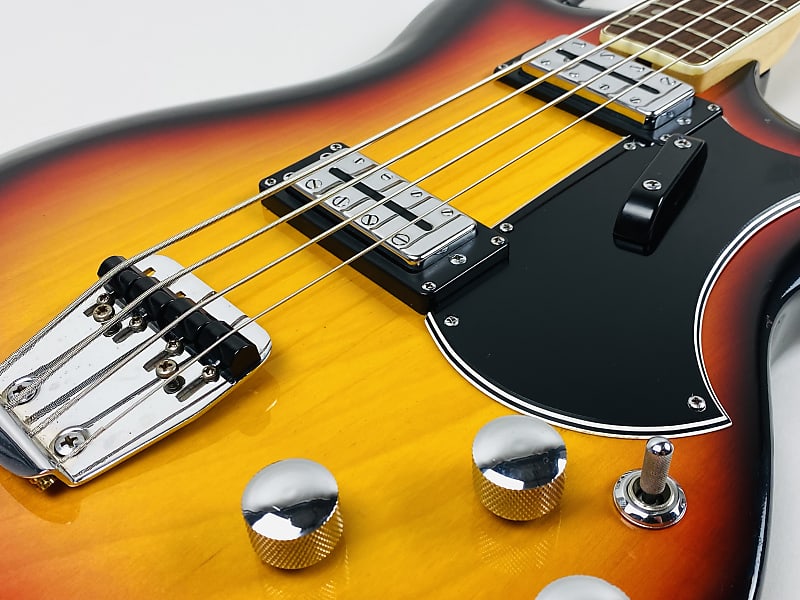 Univox Badazz Bass 1971-Nostos Algos-Orange Sunburst-1st Univox Badazz Bass 1971-Nostos Algos-Orange Sunburst-1st