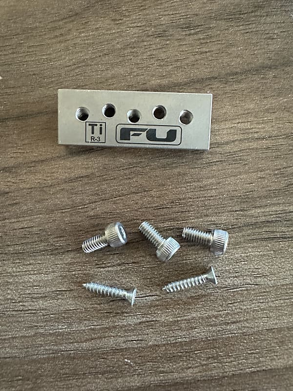 Fu-Tone R3 Titanium Locking Nut | Reverb
