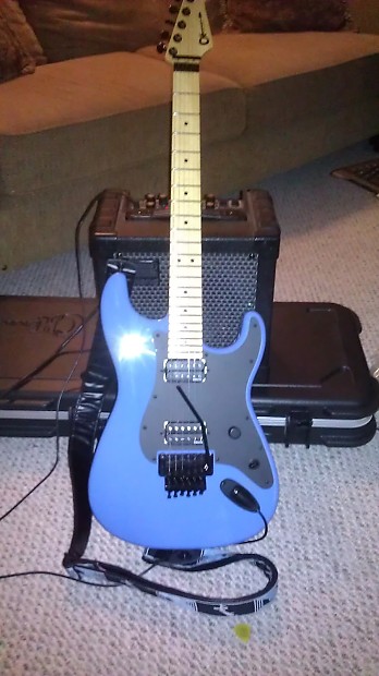 Charvel So Cal 2012 candy blue | Reverb