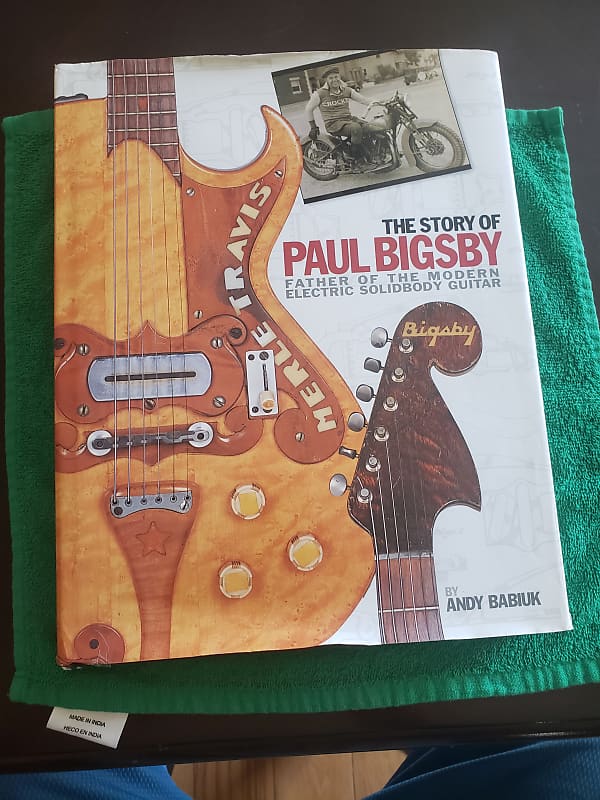 The Story of Paul Bigsby Hardcover Book | Reverb