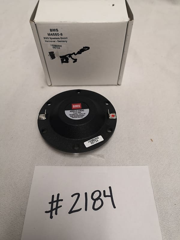BMS M 4550-8 DIA 8 Ohm 80 WATT Replacement Diaphragm #2184 | Reverb