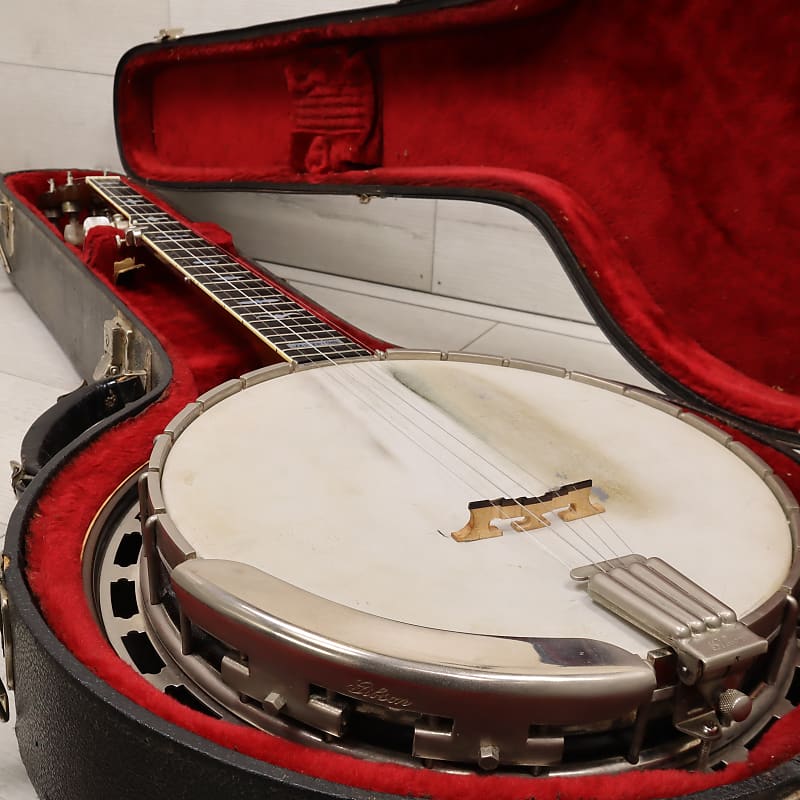 Gibson Mastertone RB-250 5 String Banjo 1970-1975 w/ OHSC | Reverb