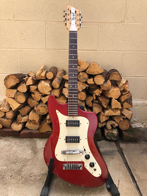 Murph Squire 12 String Guitar 1966 - Candy Apple Red | Reverb