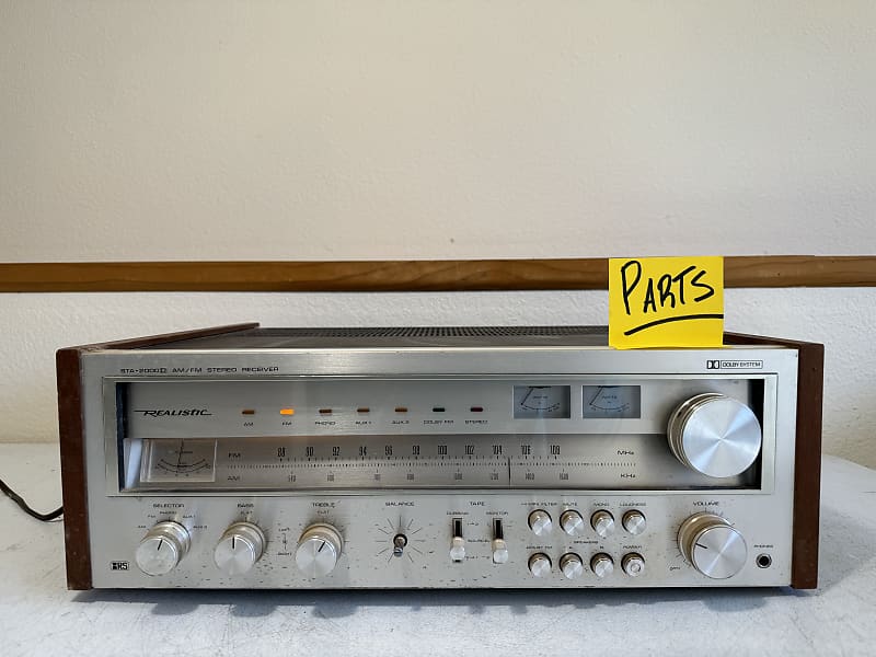 Realistic STA-2000D Receiver HiFi Stereo Vintage 2 Channel | Reverb
