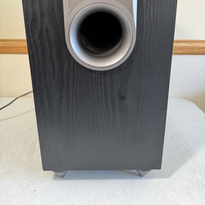 NHT SW2P Powered Subwoofer Black (Sub + Amp) | Reverb