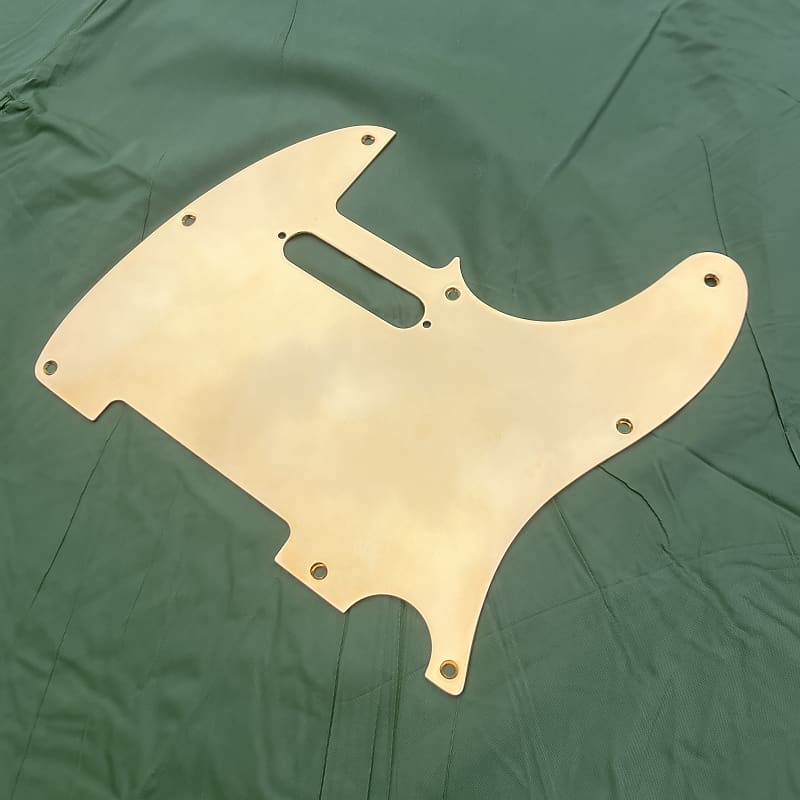 Fender Gold Anodized Aluminum Tele Pickguard | Reverb