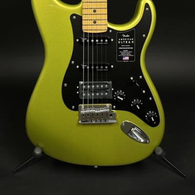 Fender American Ultra II Stratocaster HSS - Solar Flare w/ | Reverb