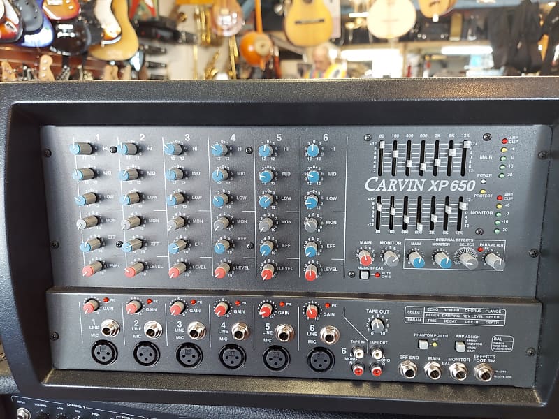 Carvin XP650 Powered Mixer | Reverb