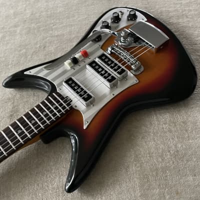 1967 Teisco ET-312 “Shark Fin” Electric Guitar + Original | Reverb