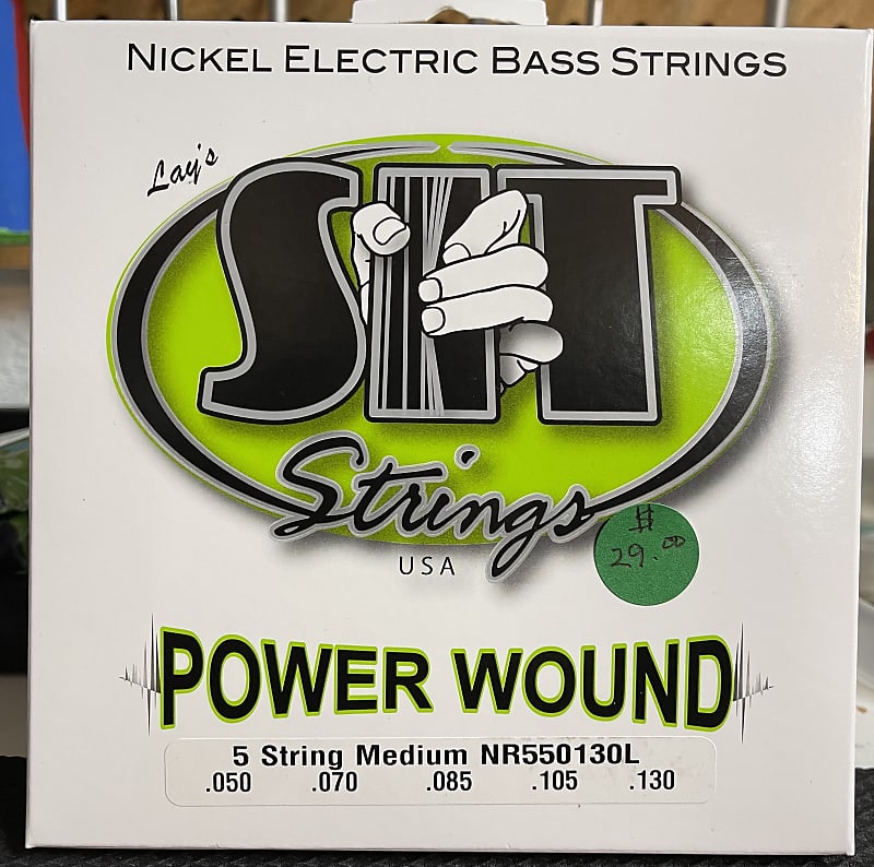 SIT Power Wound NR550130L Nickel 5 String Set | Reverb