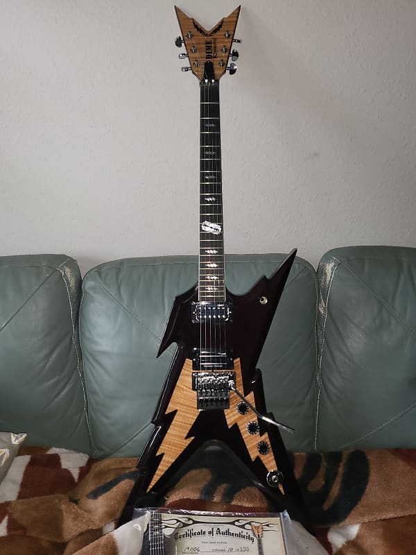 Dean Dime Razorbolt 2019 LTD Transblack | Reverb
