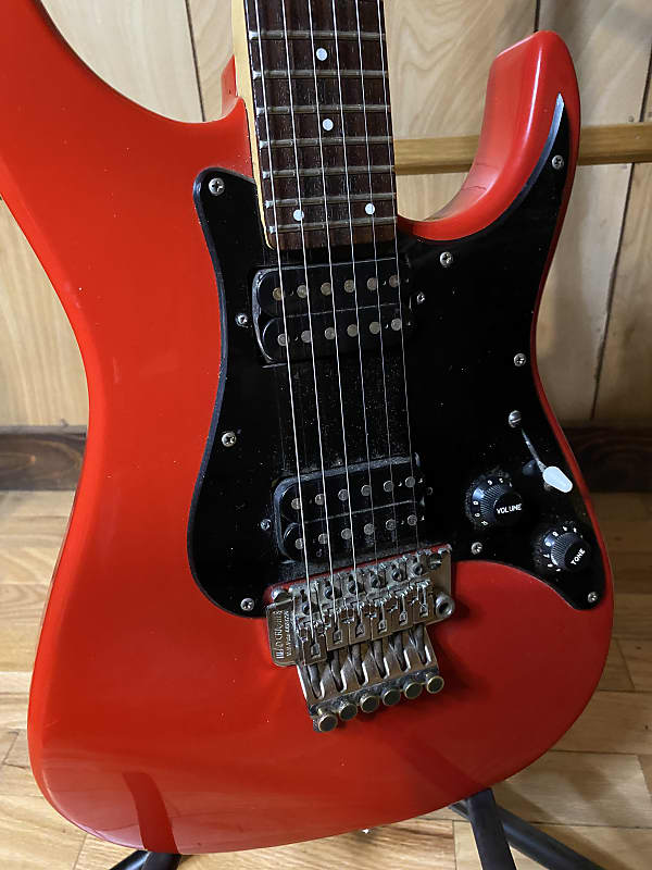 Fernandes FR-55 1986 - Ferrari Red | Reverb