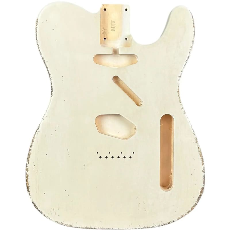 MJT Aged Nitro Telecaster Pine Body - Blond | Reverb
