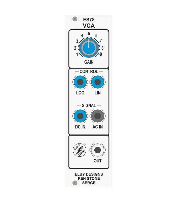 Elby Designs serge ES78 vca amp eurorack | Reverb Australia