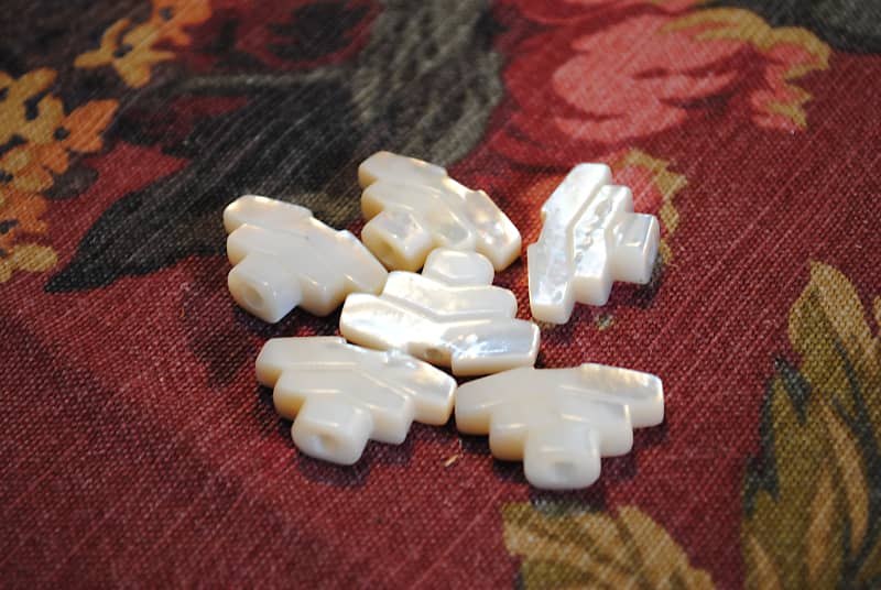 Grover Imperial Mother of Pearl 3x3 tuning buttons | Reverb