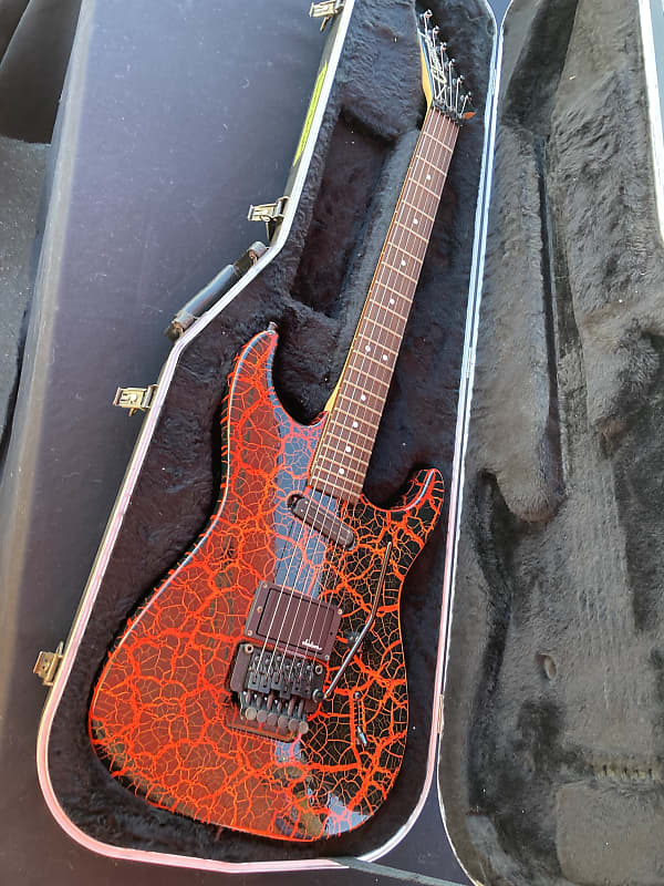 Charvel / Jackson Predator 3DR 1989 Lava Crackle Finish | Reverb