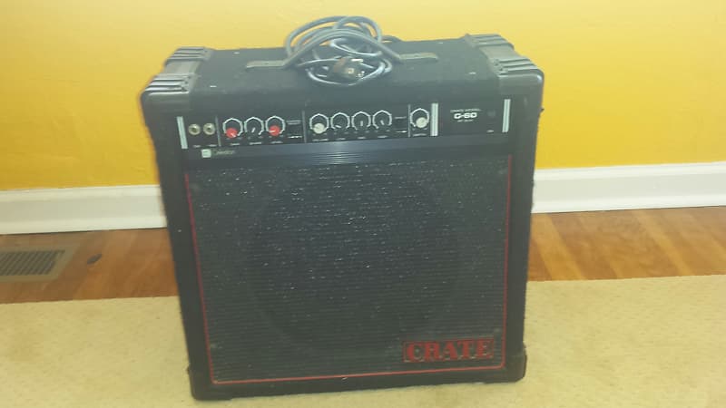 Crate G60 Amplifier Vintage US made by SLM 12" Celestion FREE | Reverb