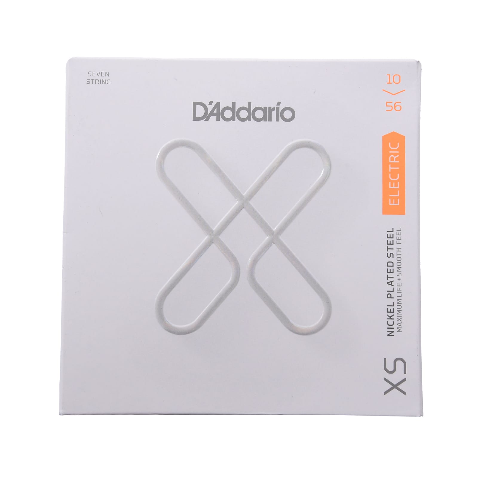 D'Addario XSE1056 XS Nickel Coated 7-String Electric Guitar | Reverb