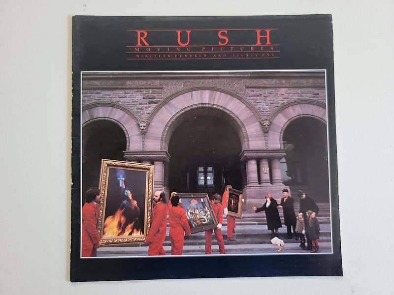 Rush Moving Pictures 1981 Tour Program | Reverb