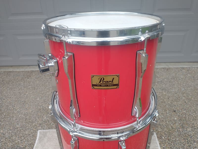 Pearl Vintage !2 Round X 10 Inch Rack tom, All Birch Shell, | Reverb