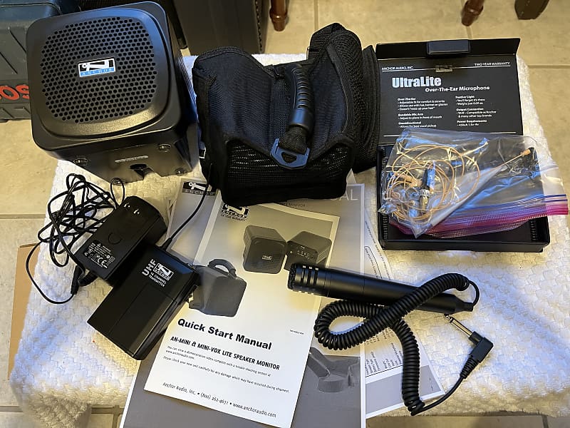 ANCHOR-MINI PR0 SYSTEM 1 | LITE-DP | MiniVox Lite Deluxe | Reverb