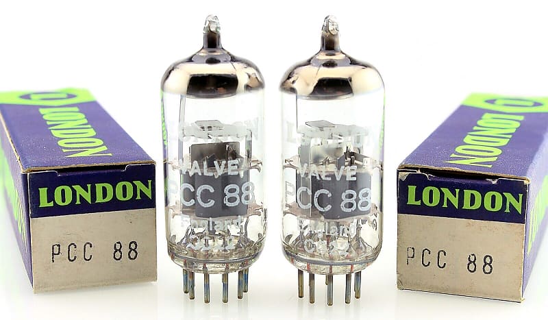 MATCHED PAIR PHILIPS PCC88 7DJ8 NOS AUDIO VACUUM TUBES | Reverb