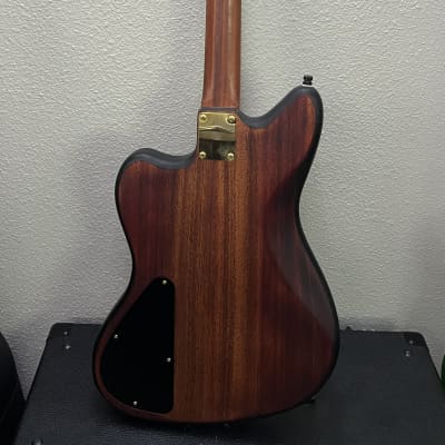 Warmoth Jazzmaster 2022 -Satin finish brick red | Reverb