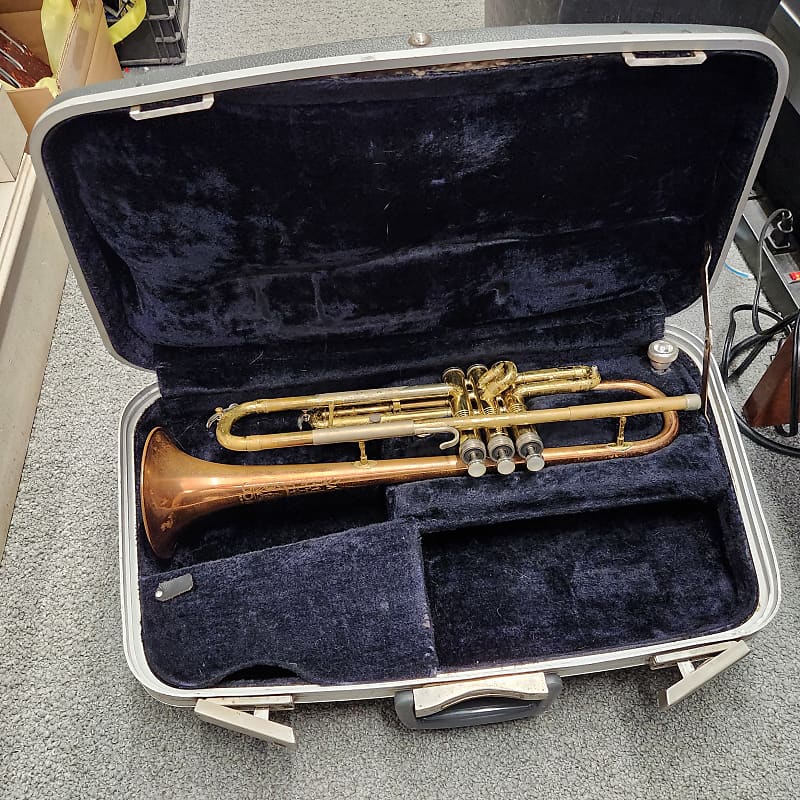 Conn Shooting star trumpet - Copper bell | Reverb