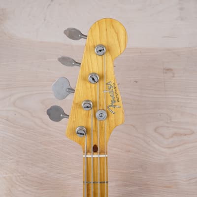 Fender PB-57 Precision Bass Reissue CIJ 1999 Black - Bowed | Reverb