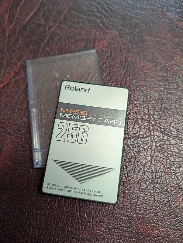 Roland M-256D Memory Card | Reverb