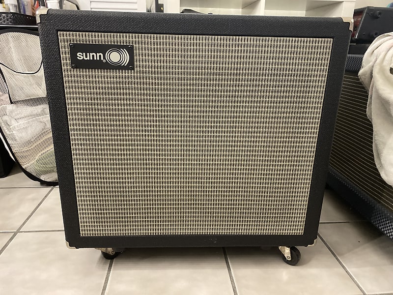 Sunn 112 Black 75w cabinet | Reverb
