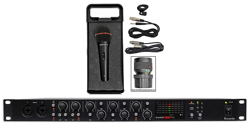 Focusrite Scarlett OctoPre 8-Channel Microphone Mic Preamp | Reverb